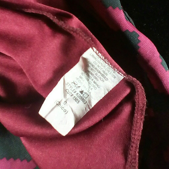 Rachel Kate | Dresses | Rachel Kate Burgundy Chiffon Chevron Midi Dress ...